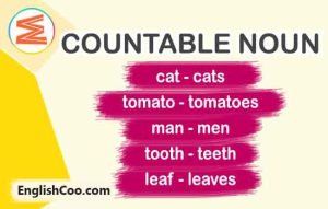Contoh Countable Noun dalam Bahasa Inggris - EnglishCoo